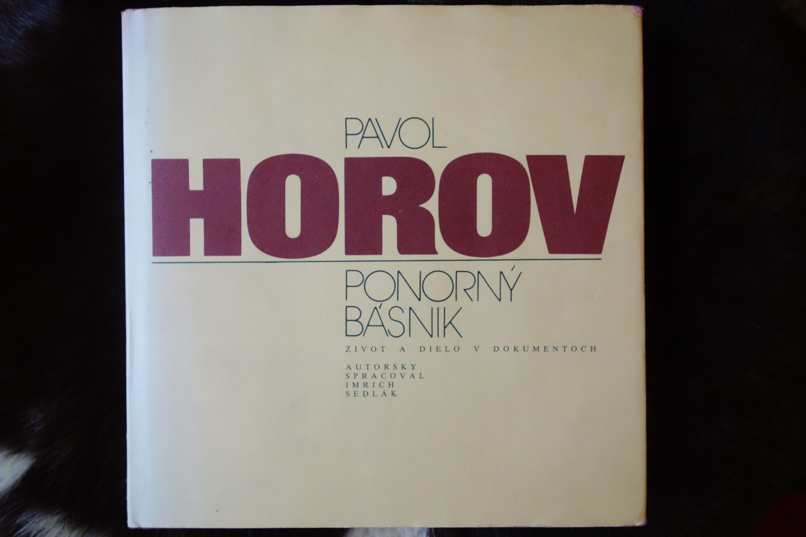Imrich Sedlák: Pavol Horov ponorný básnik - Zelený dom